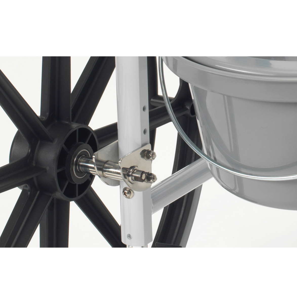 Self propelled commode chair | Caremed Alrick | Hire – Caremed UK