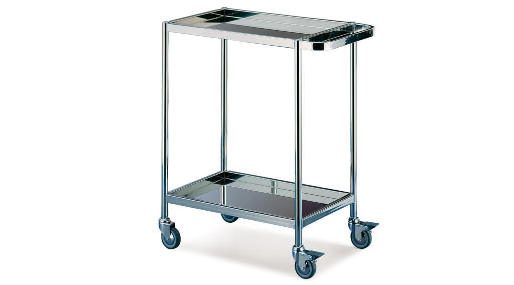 Stainless steel trolley | Caremed Alrick | NHS Supply Chain – Caremed UK