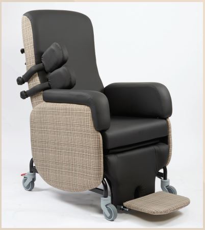 Tilt-in-space care chair | Caremed Alrick | Hire – Caremed UK